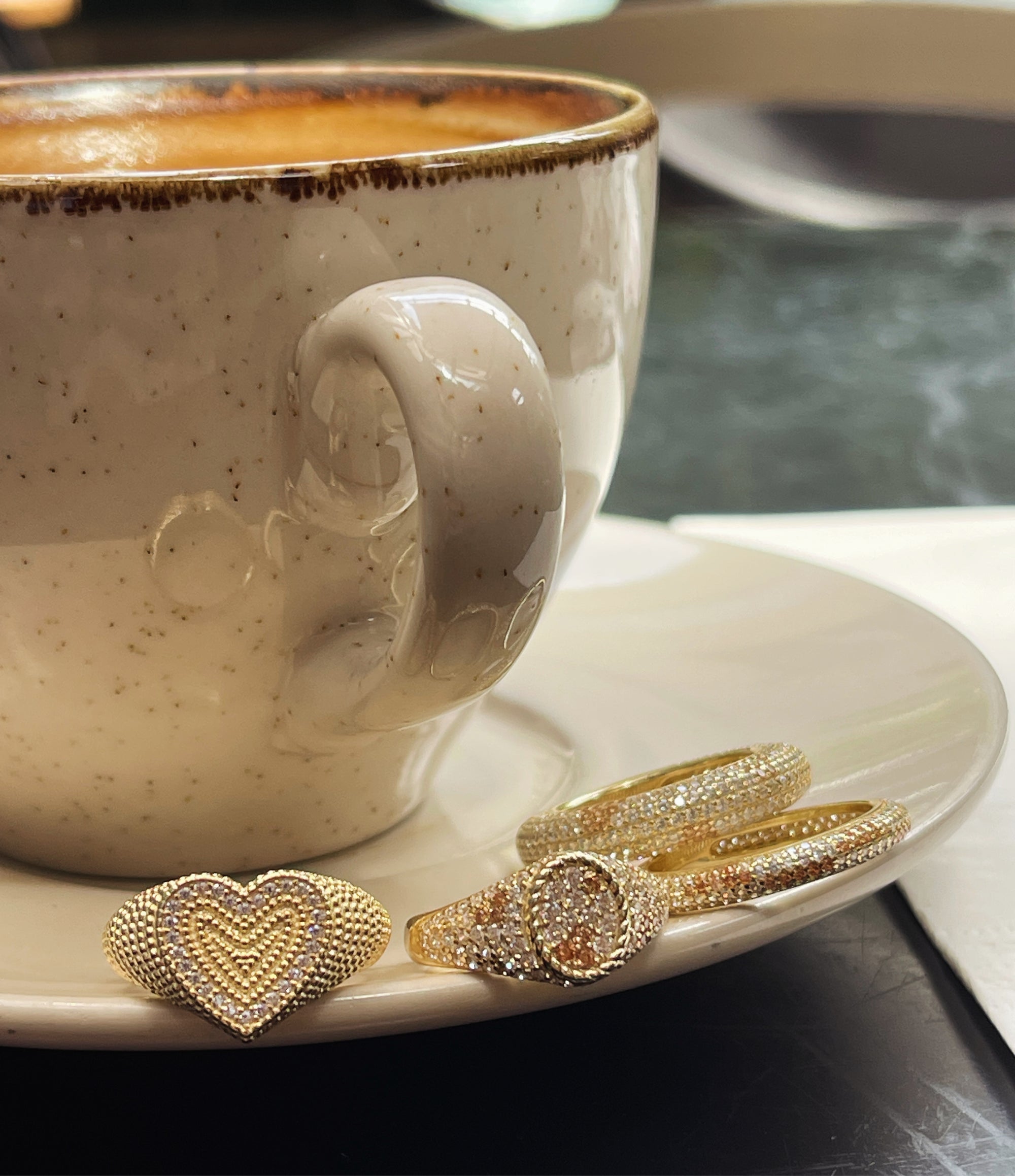 Bold Animal Print 4 Rings – Miss Happiness